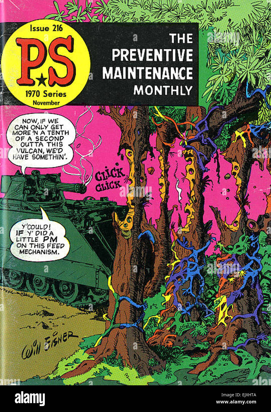PS Magazine, founded by Will Eisner, became a key Army publication ...