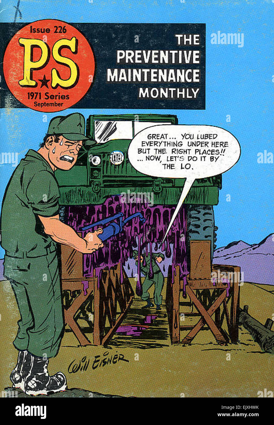 This PS Magazine cover illustrates Will Eisnerâ€™s creative role in the ...