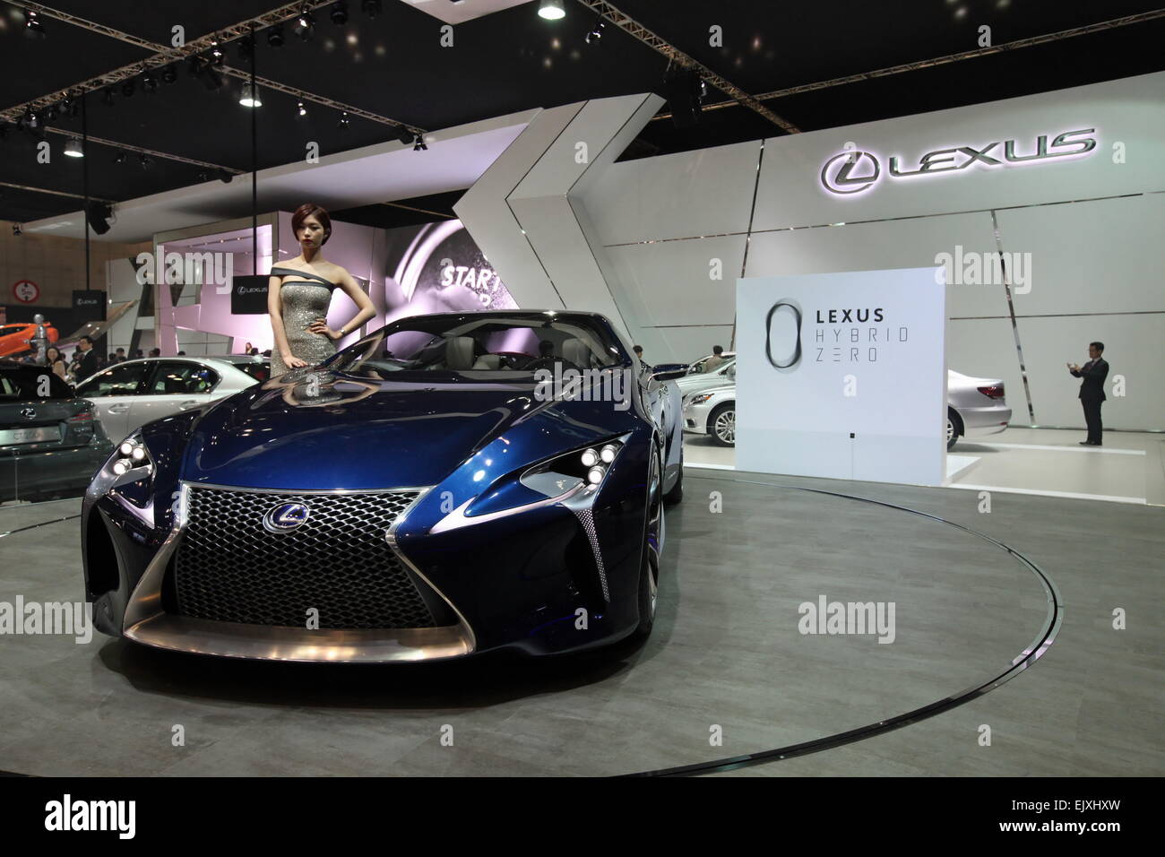 Ilsan, Gyeonggi Province of South Korea. 2nd Apr, 2015. A South Korean ...