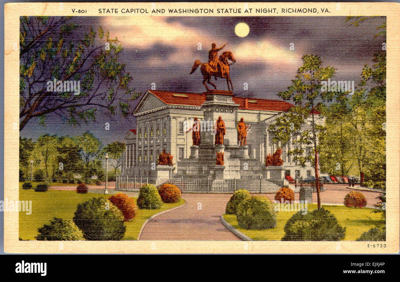 Richmond statue hi-res stock photography and images - Alamy