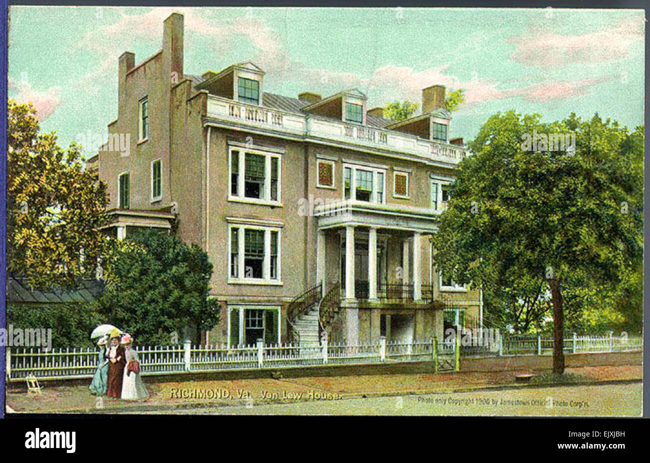 The Van Lew House in Richmond, Virginia, is part of a collection of ...