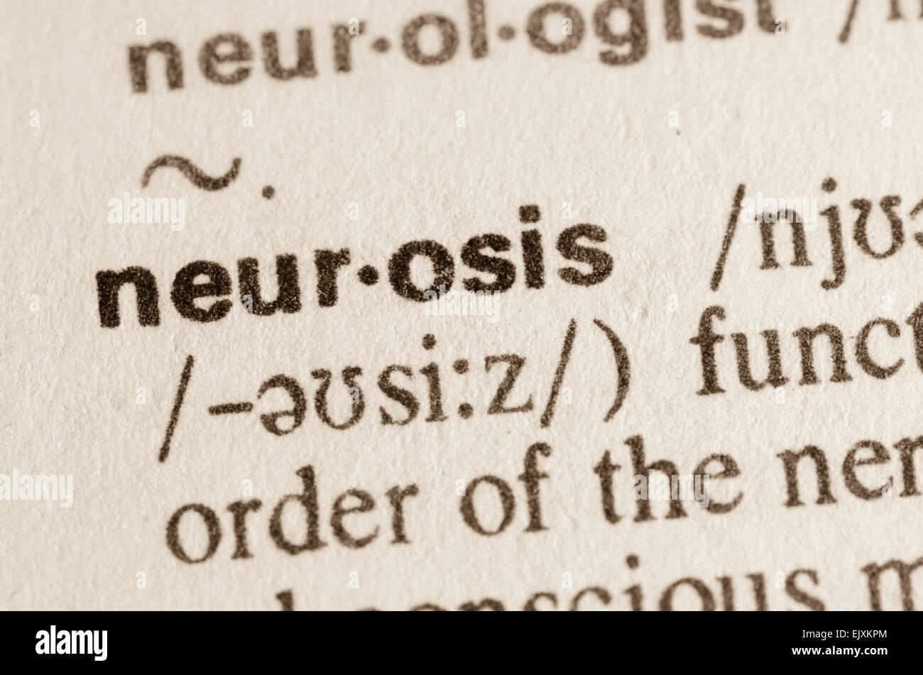 Neurosis hi-res stock photography and images - Alamy