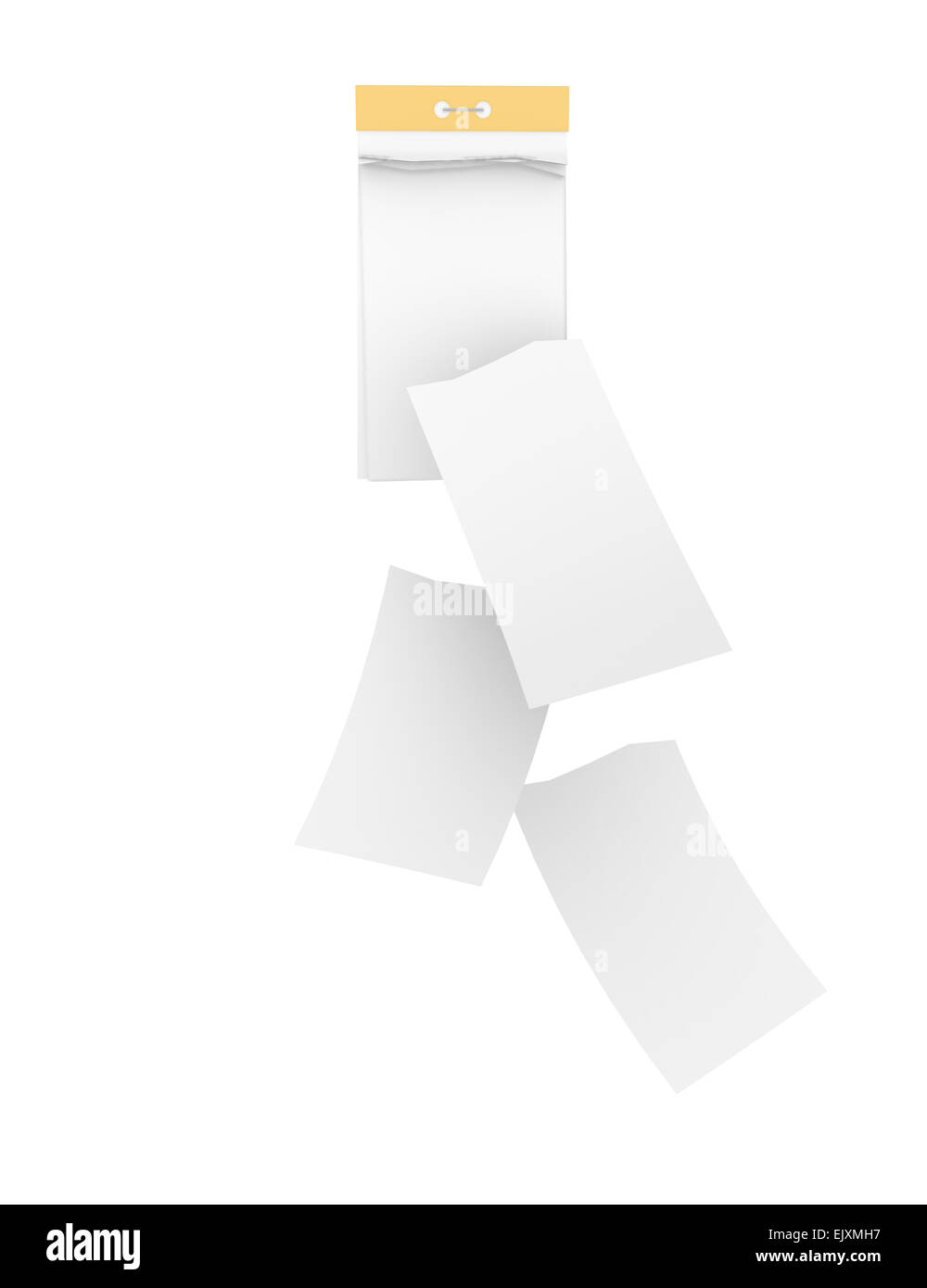 Blank Tear Off Calendar Stock Photos & Blank Tear Off Calendar Stock ...