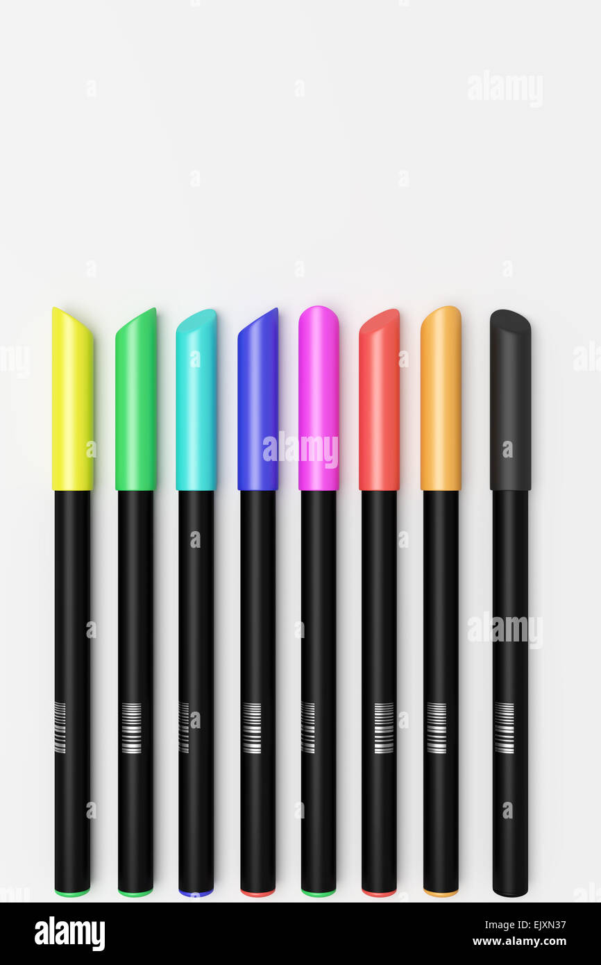 Marking pens hi-res stock photography and images - Alamy