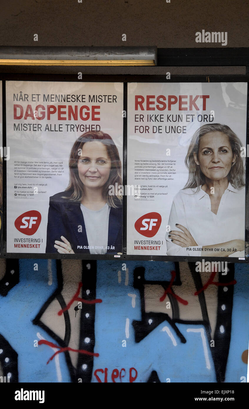 Copenhagen, Denmark. 2nd April, 2015. Ms.Pia Olsen Dyhr former minister ...