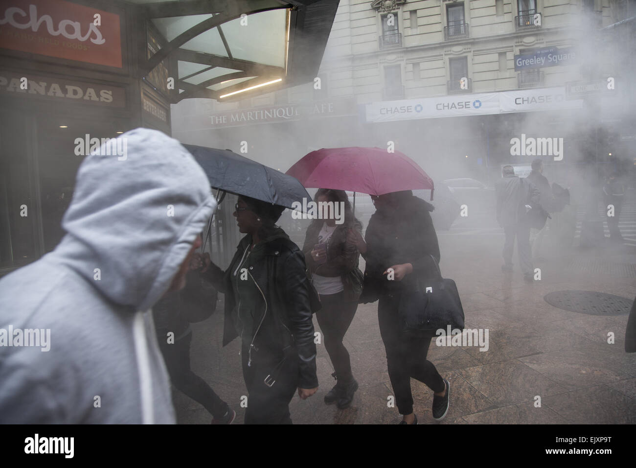 Rain from sky steam hi-res stock photography and images - Alamy