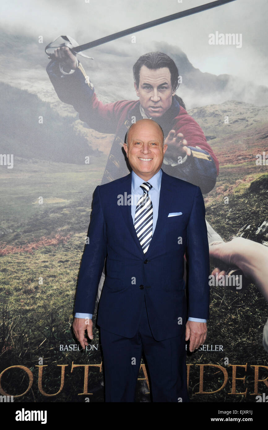 New York City. 1st Apr, 2015. Chris Albrecht attends the 'Outlander ...