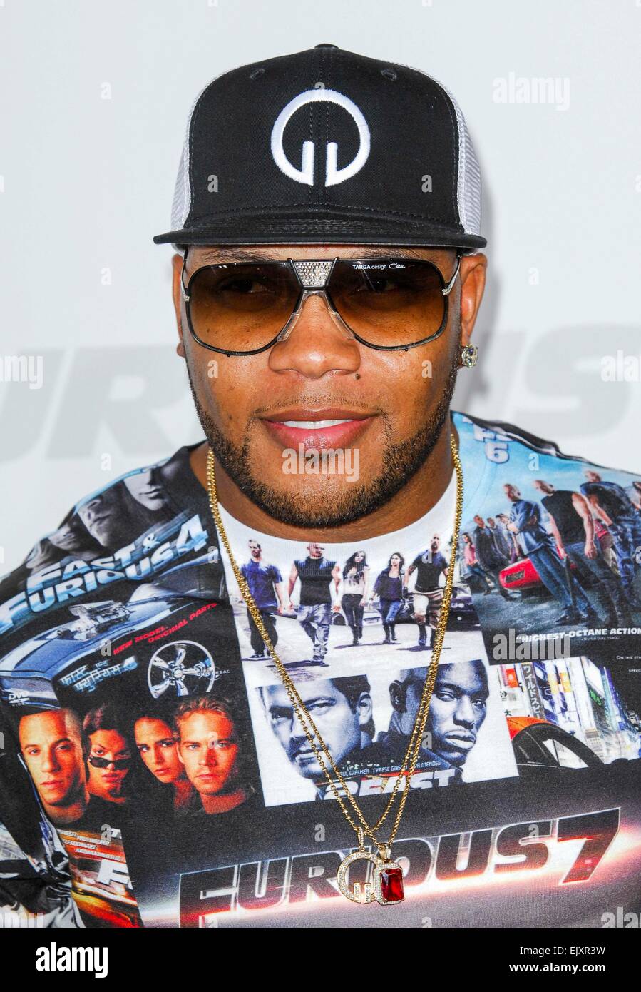 Flo Rida Fast & Furious 7 Film Premiere 01/04/2015 Hollywood/picture ...