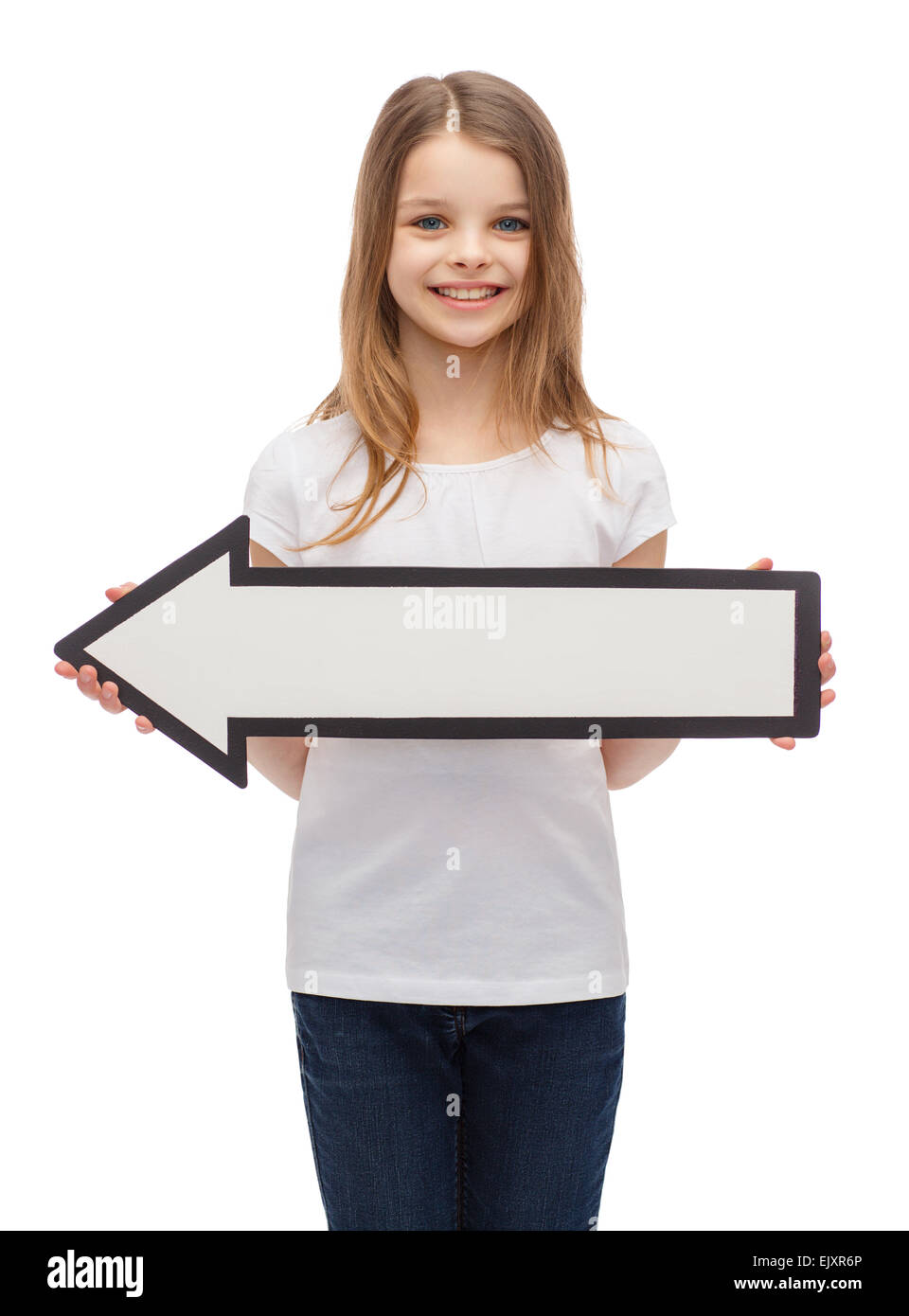 Pointing left side hi-res stock photography and images - Alamy