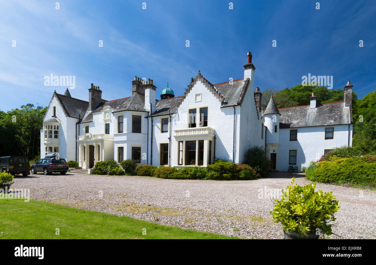 achamore house isle of gigha Stock Photo - Alamy