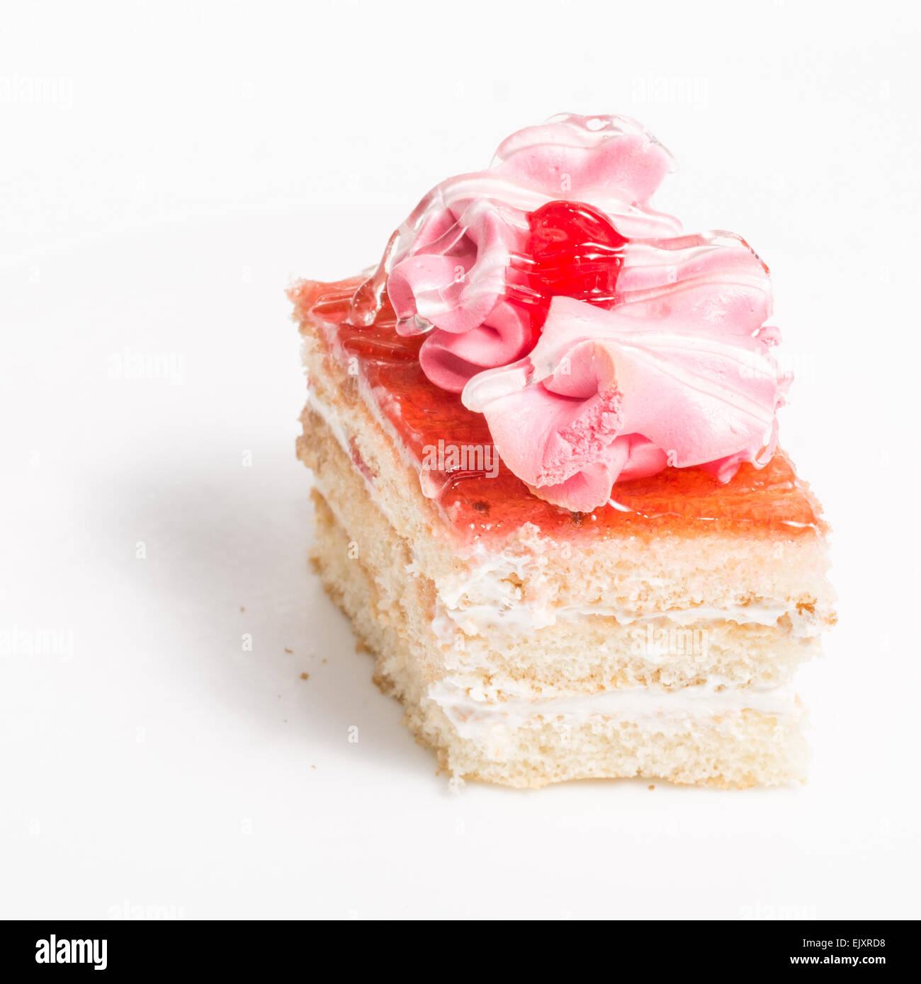 Small beautiful pastry, small colorful sweet cakes Stock Photo - Alamy
