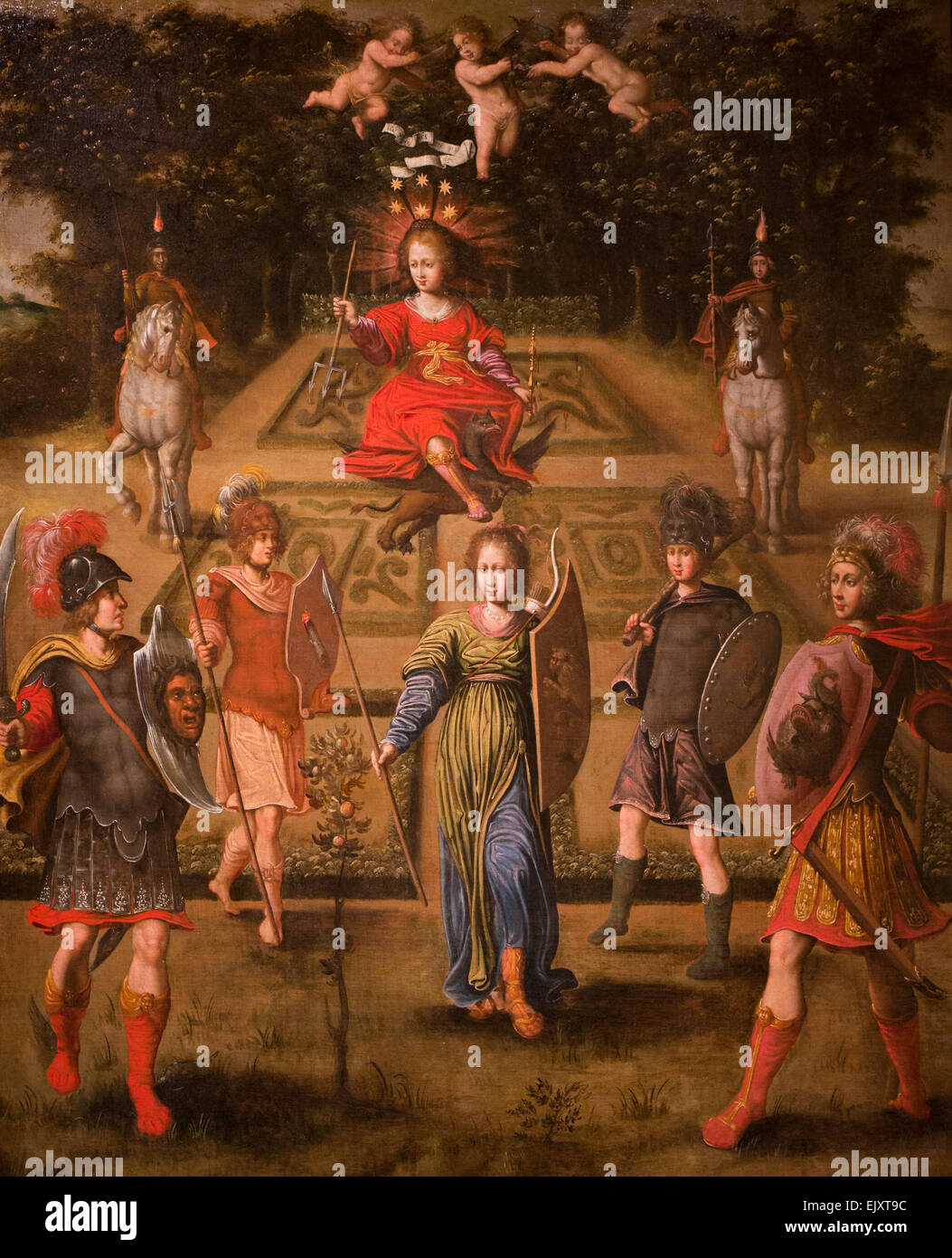 ActiveMuseum 0005981.jpg / Hermetic allegory, in the front of garden of ...