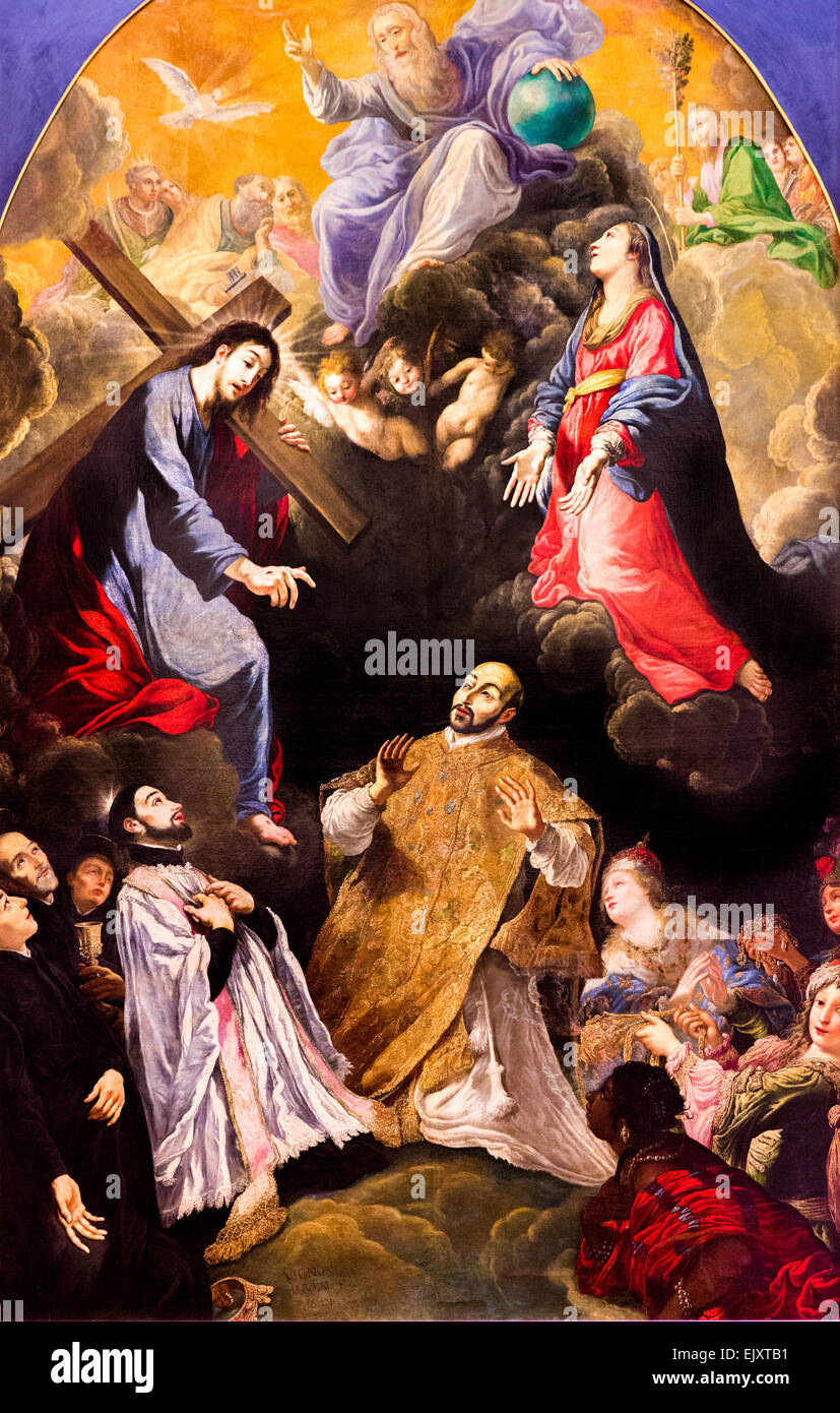 ActiveMuseum 0006025.jpg / The triumph of St. Ignace, painting ...