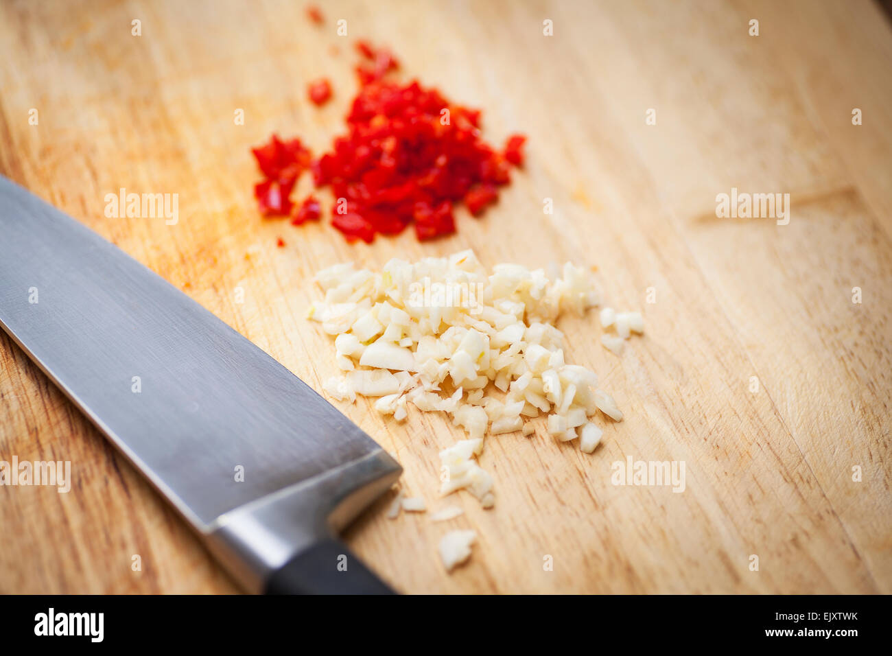 Chopped chillies hi-res stock photography and images - Alamy