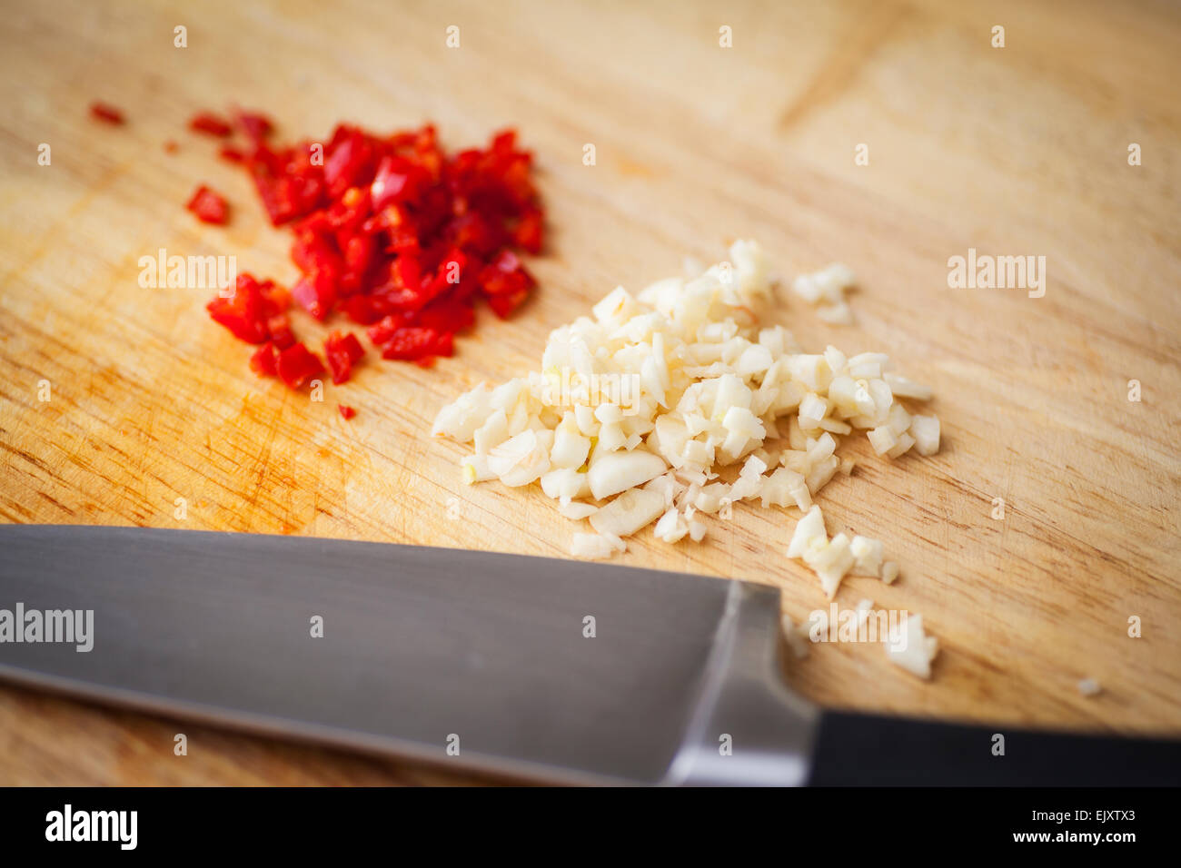 Chopped chillies hi-res stock photography and images - Alamy