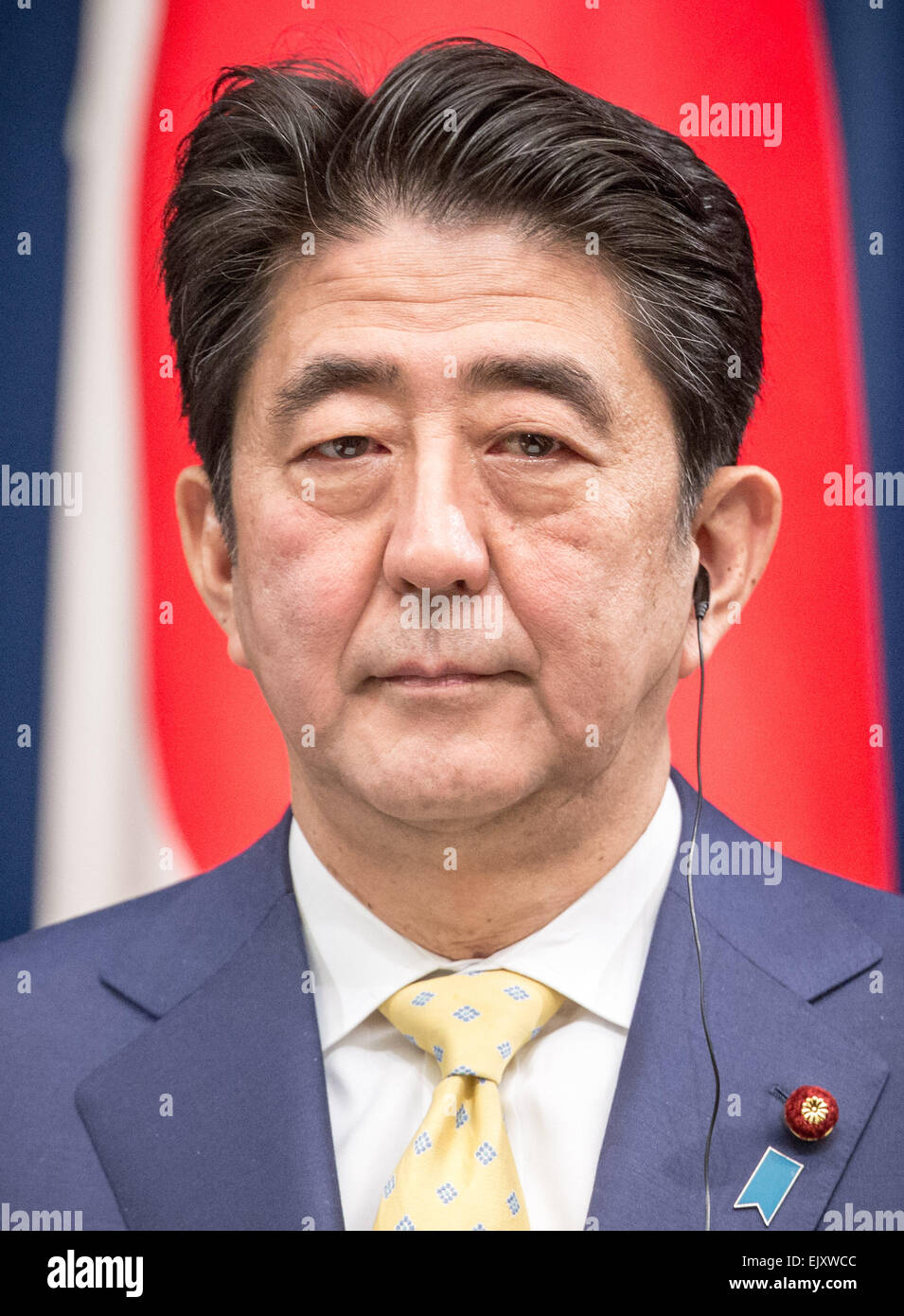 Tokyo, Japan. 9th Mar, 2015. Japan's Prime Minister Shinzo Abe ...