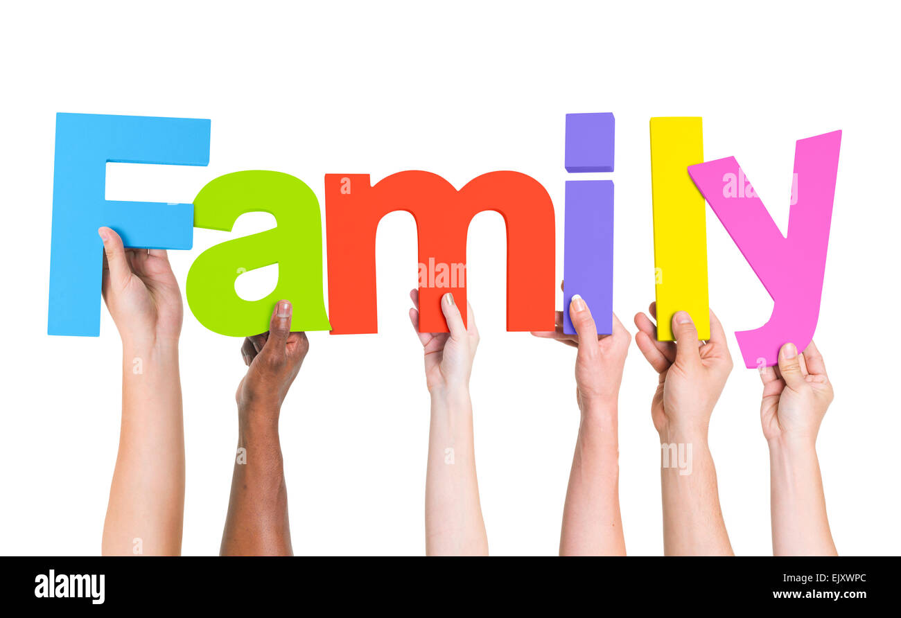 The word family hi-res stock photography and images - Alamy