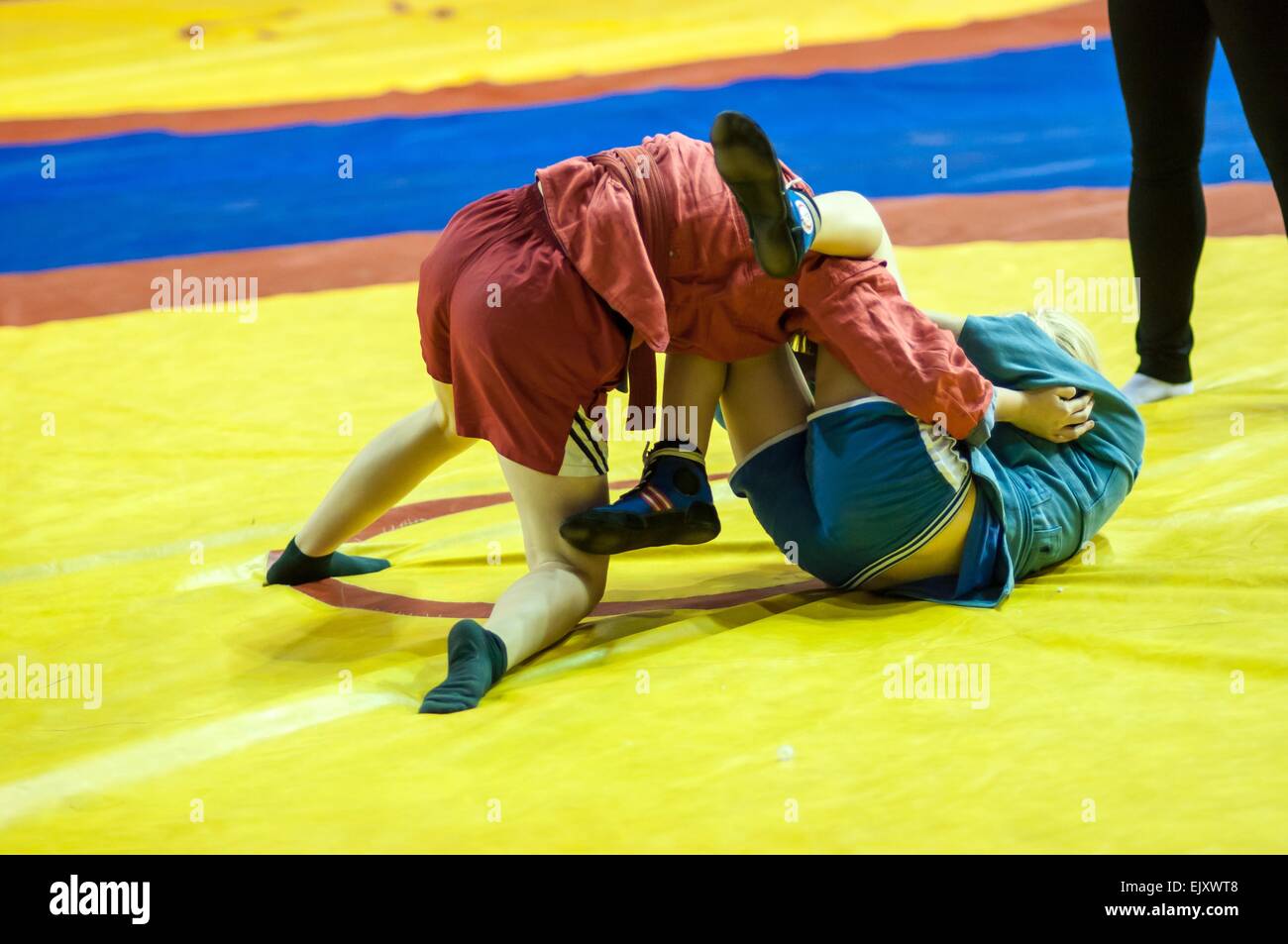 Orenburg, Southern Ural, Russia - 17.11.2013: Sambo or Self-defense ...