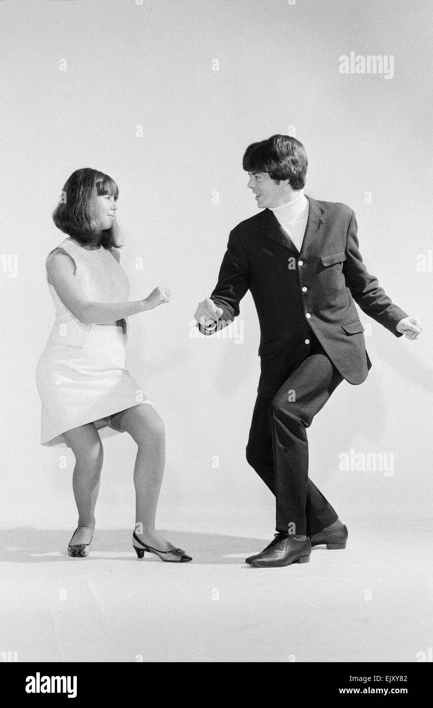 Fashion 1960s dancing Black and White Stock Photos & Images - Alamy