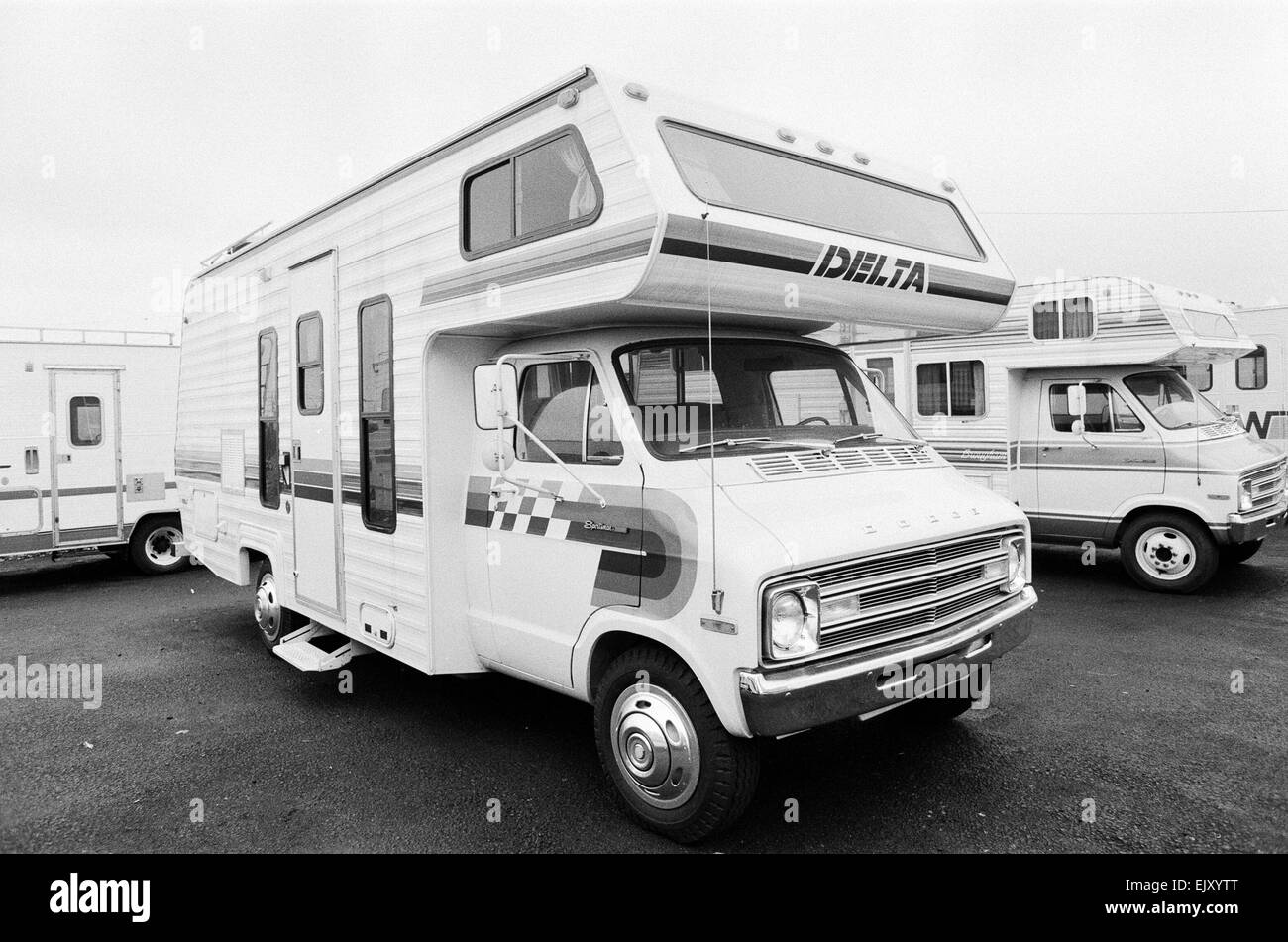 Delta Motorhome. 30th December 1977. *** Local Caption *** watscan ...