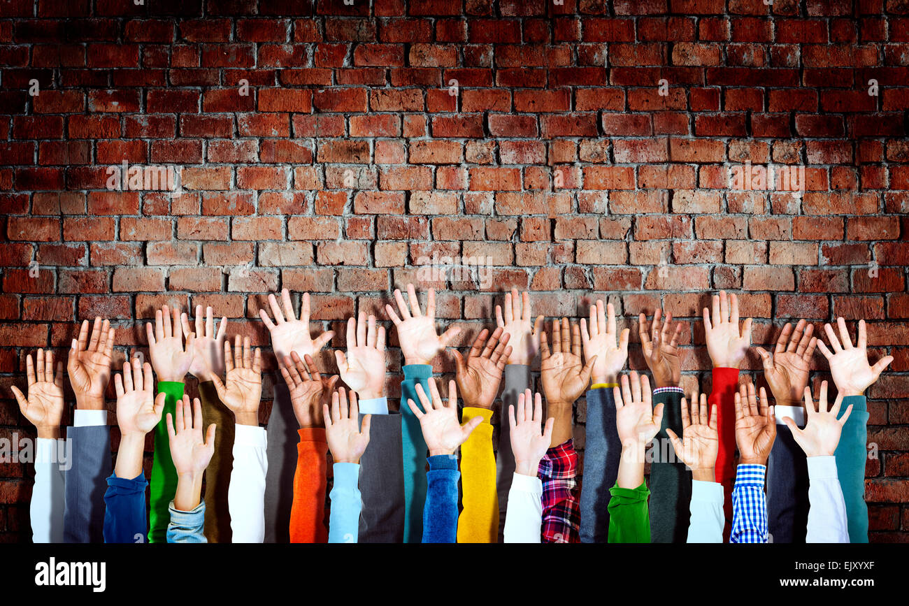 Raised brick hi-res stock photography and images - Alamy