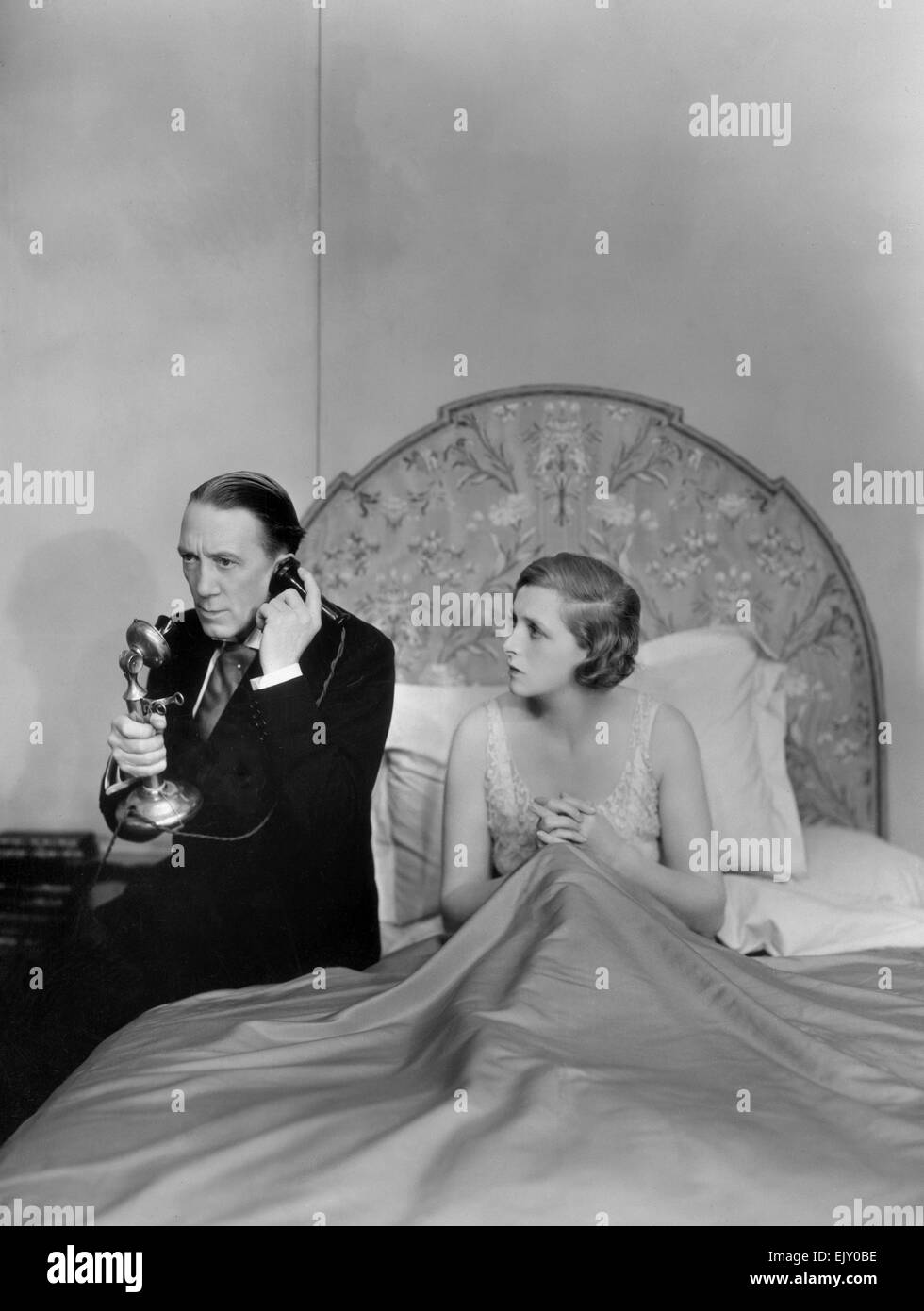 Play telephone Black and White Stock Photos & Images - Alamy