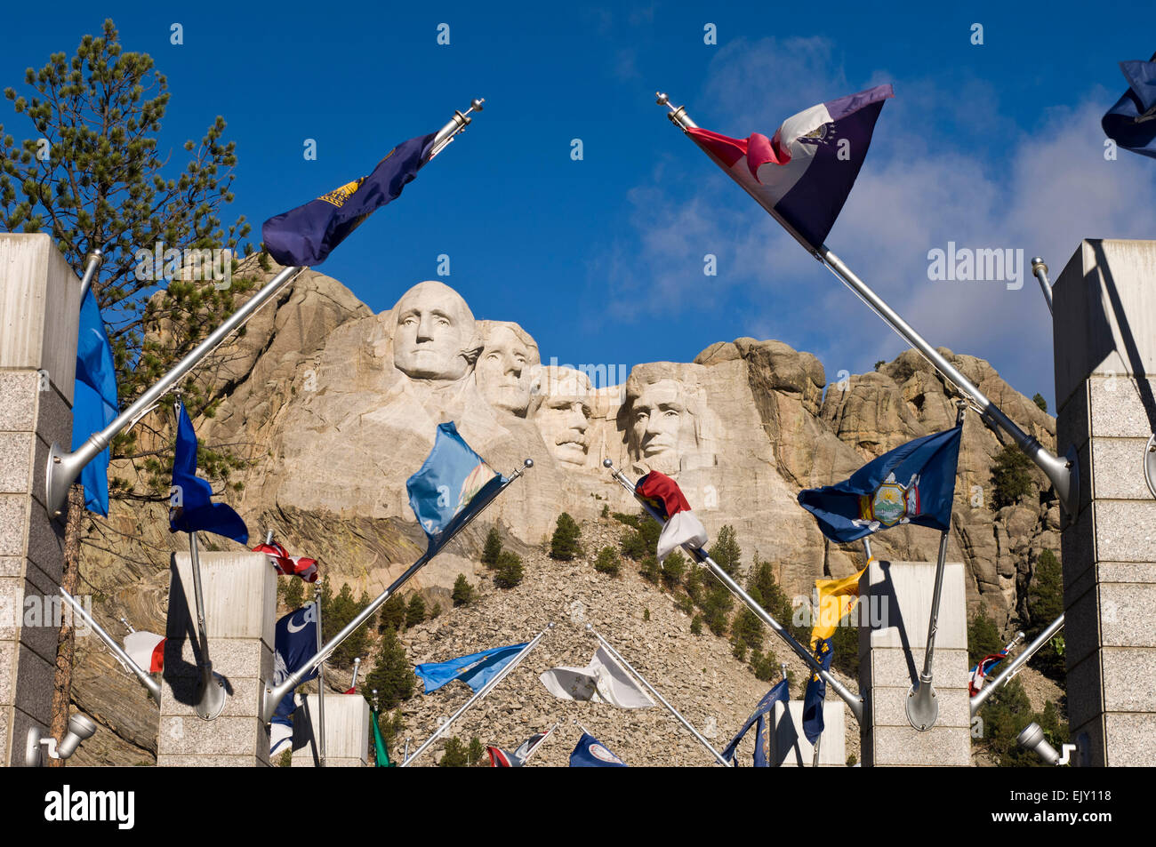 Mount Rushmore, Keystone, Black Hills, South Dakota, USA Stock Photo ...