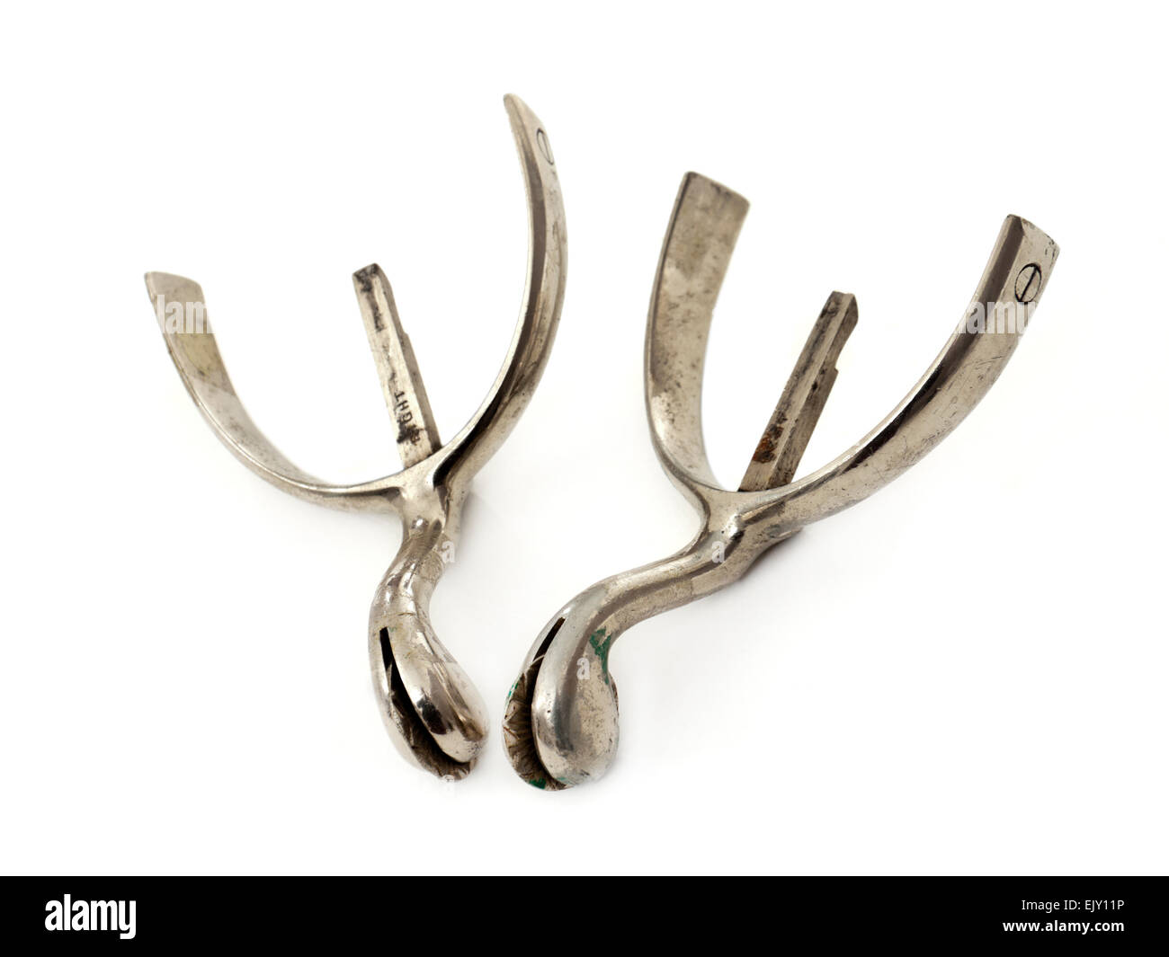 Vintage British army Officer's boot spurs made by Henry Maxwell, 8-9 ...
