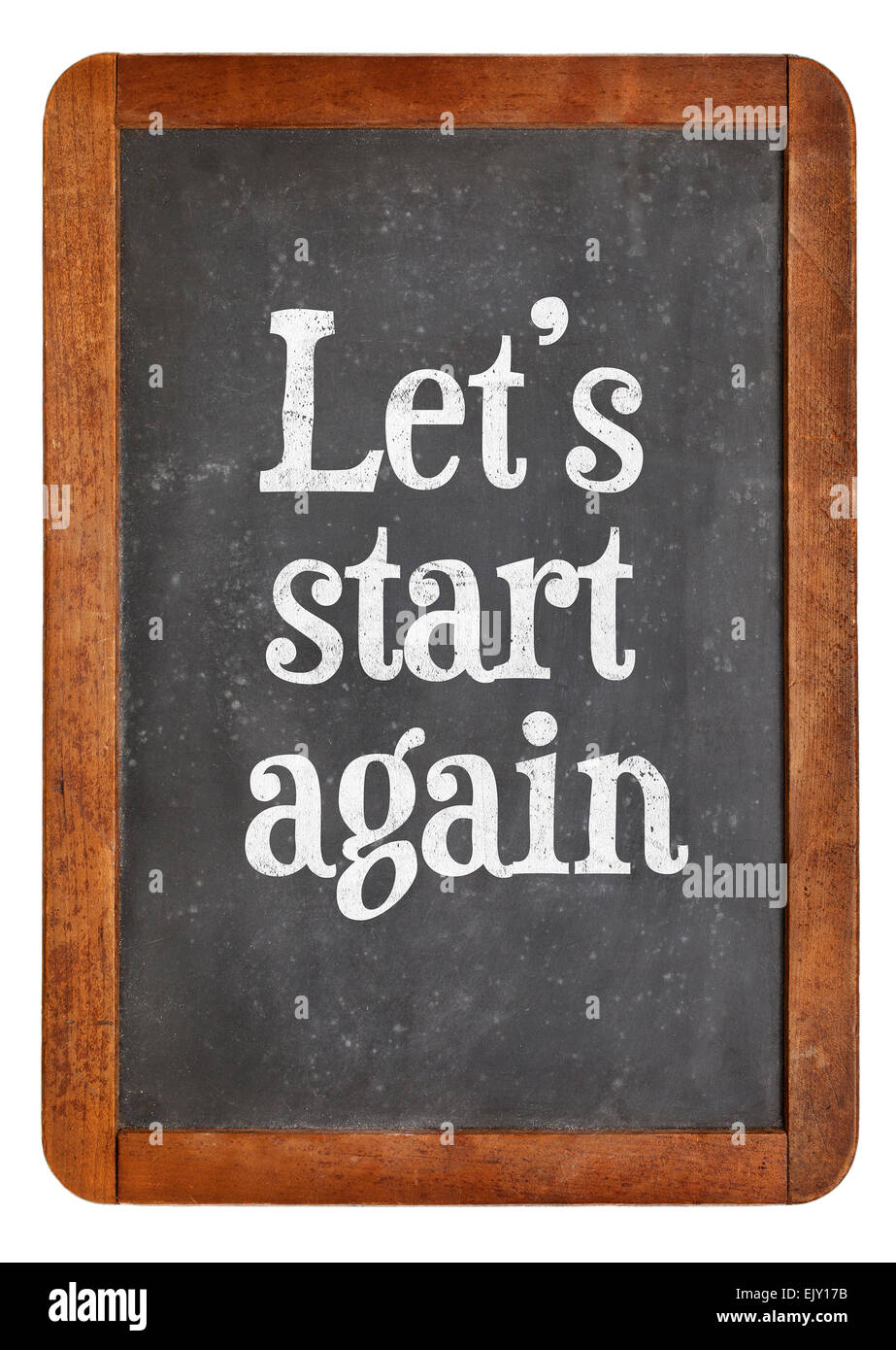 Let us start you Cut Out Stock Images & Pictures - Alamy