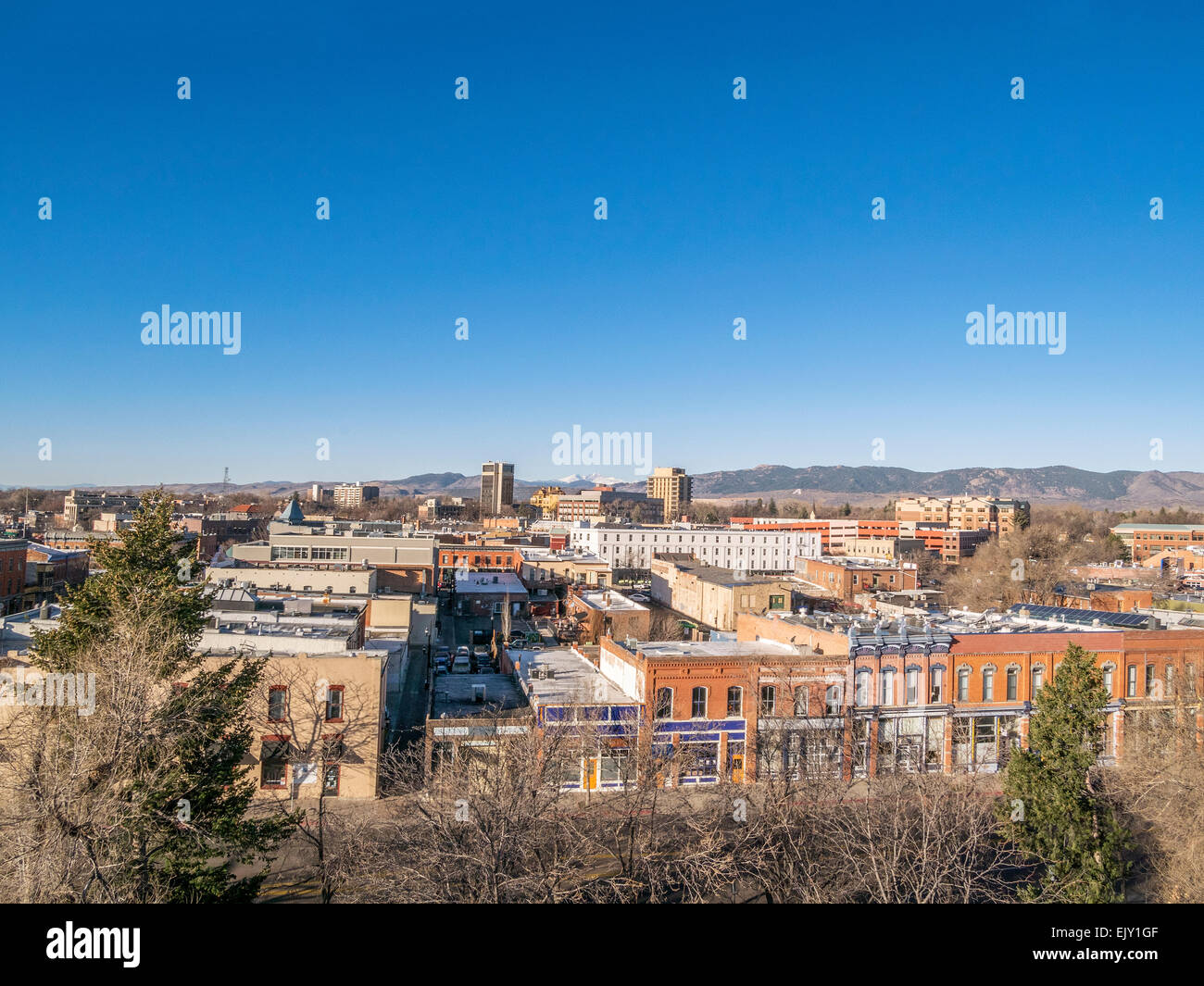 Fort Collins Colorado Downtown High Resolution Stock Photography and ...