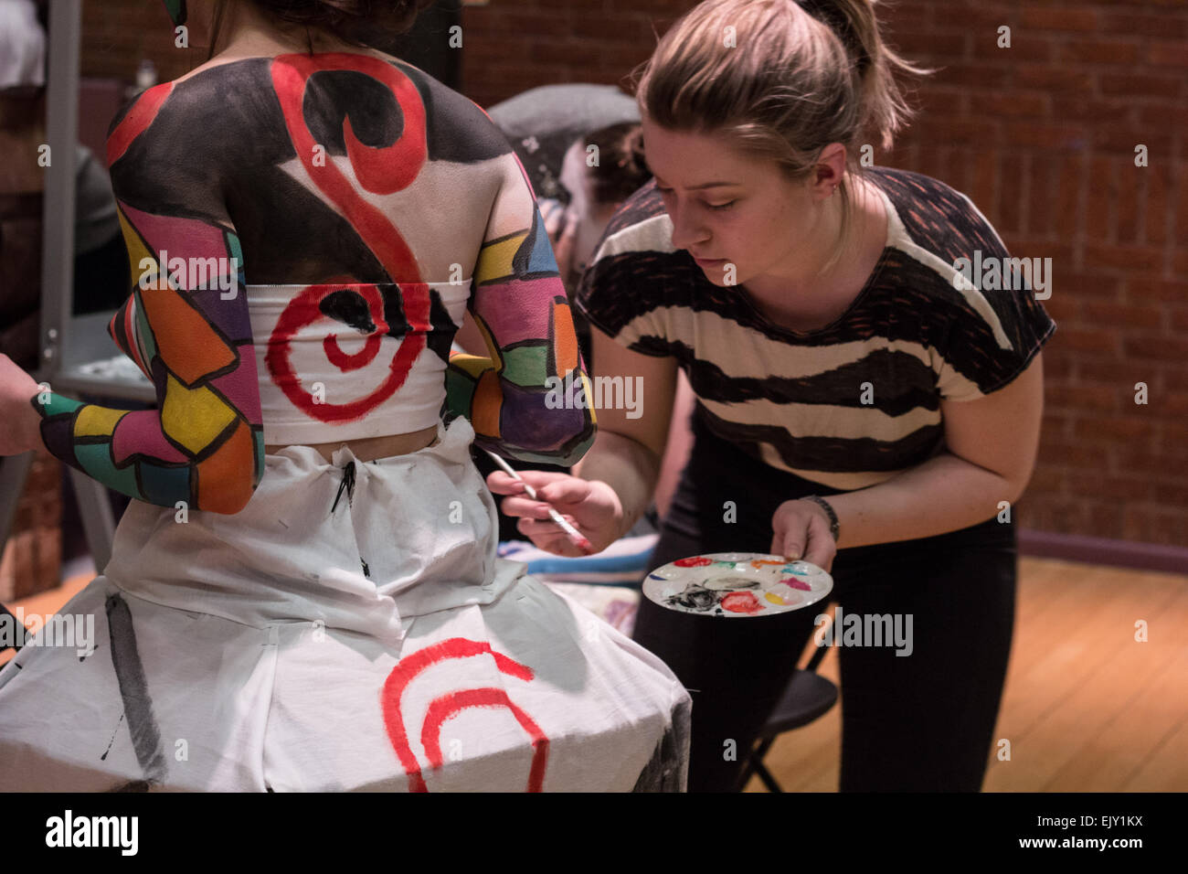 Costume body paint hi-res stock photography and images - Alamy