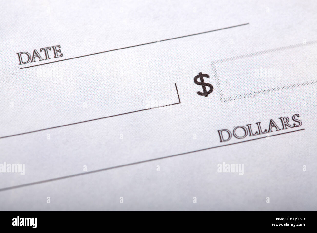 Check close up Stock Photo - Alamy