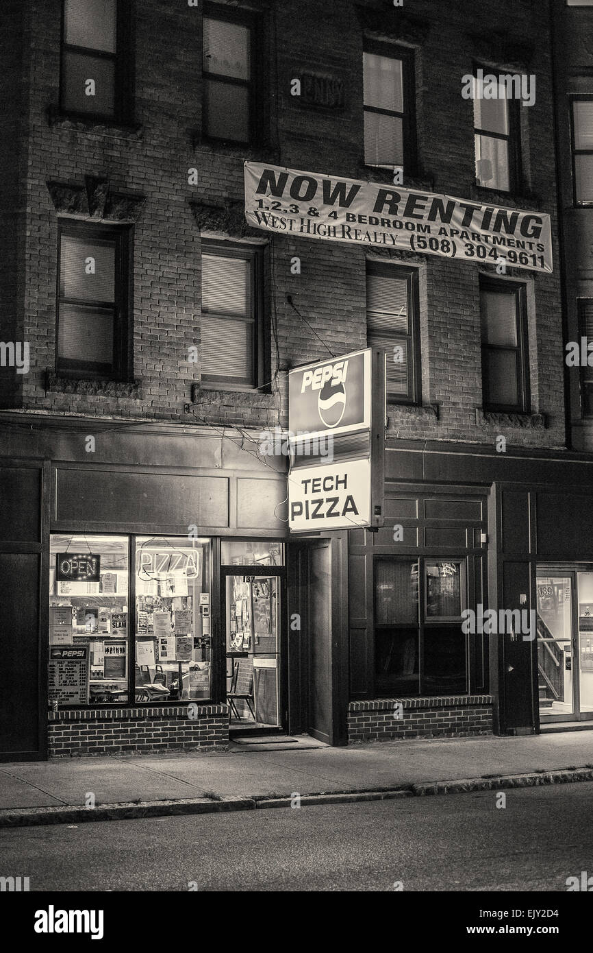 Worcester, Massachusetts, Highland Street Stock Photo - Alamy