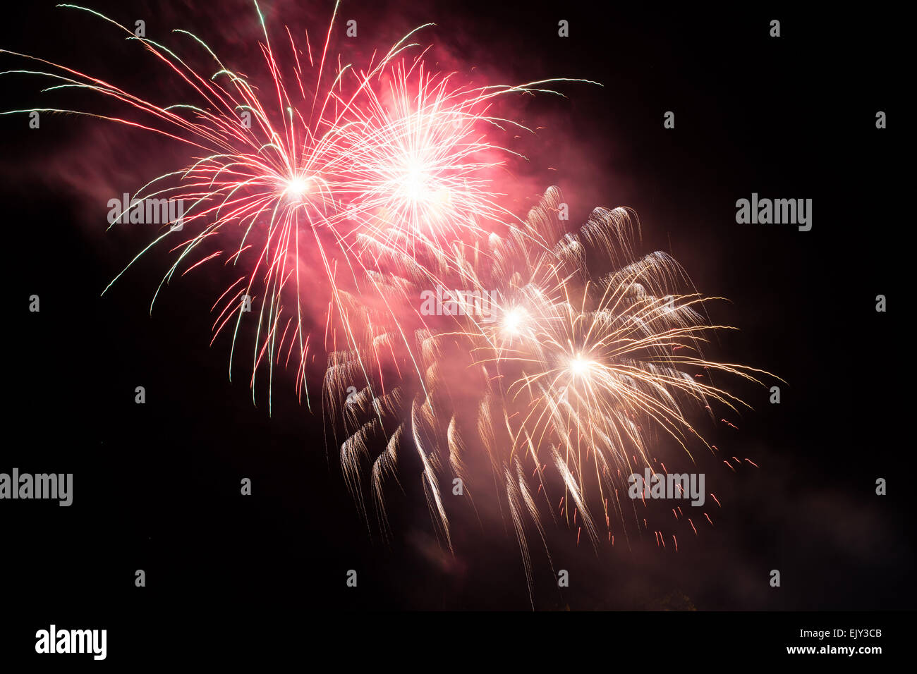 Bright fireworks hi-res stock photography and images - Alamy
