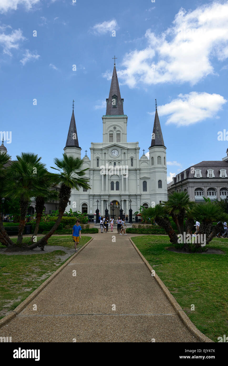St Louis Cathedral jackson square new orleans church catholic religion ...