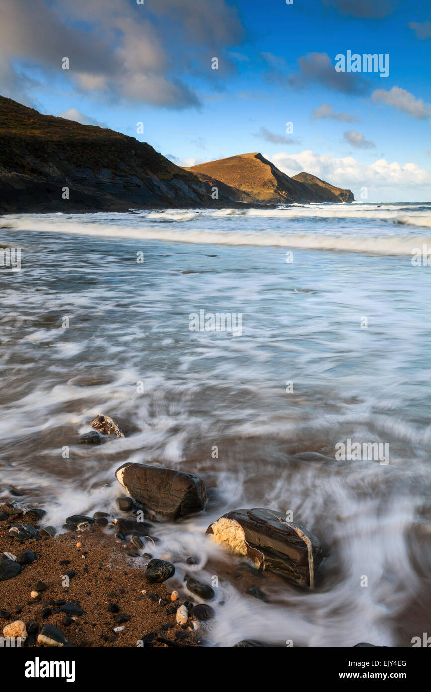 The beach at Crackington Haven in North Cornwall Stock Photo - Alamy