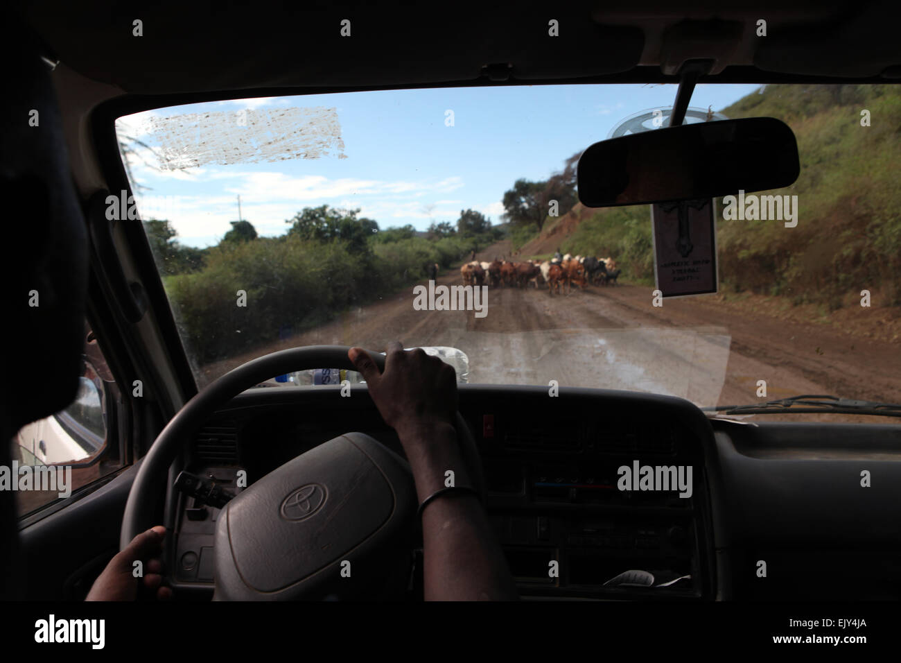 A road in the Omo Valley of Ethiopia Stock Photo - Alamy