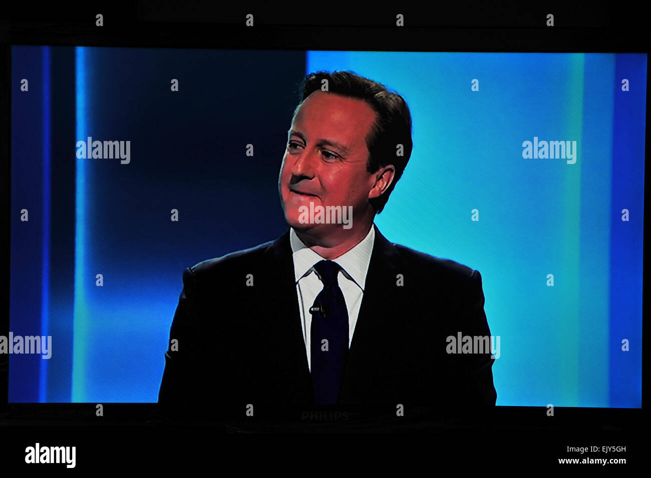 Tv debate cameron hi-res stock photography and images - Alamy