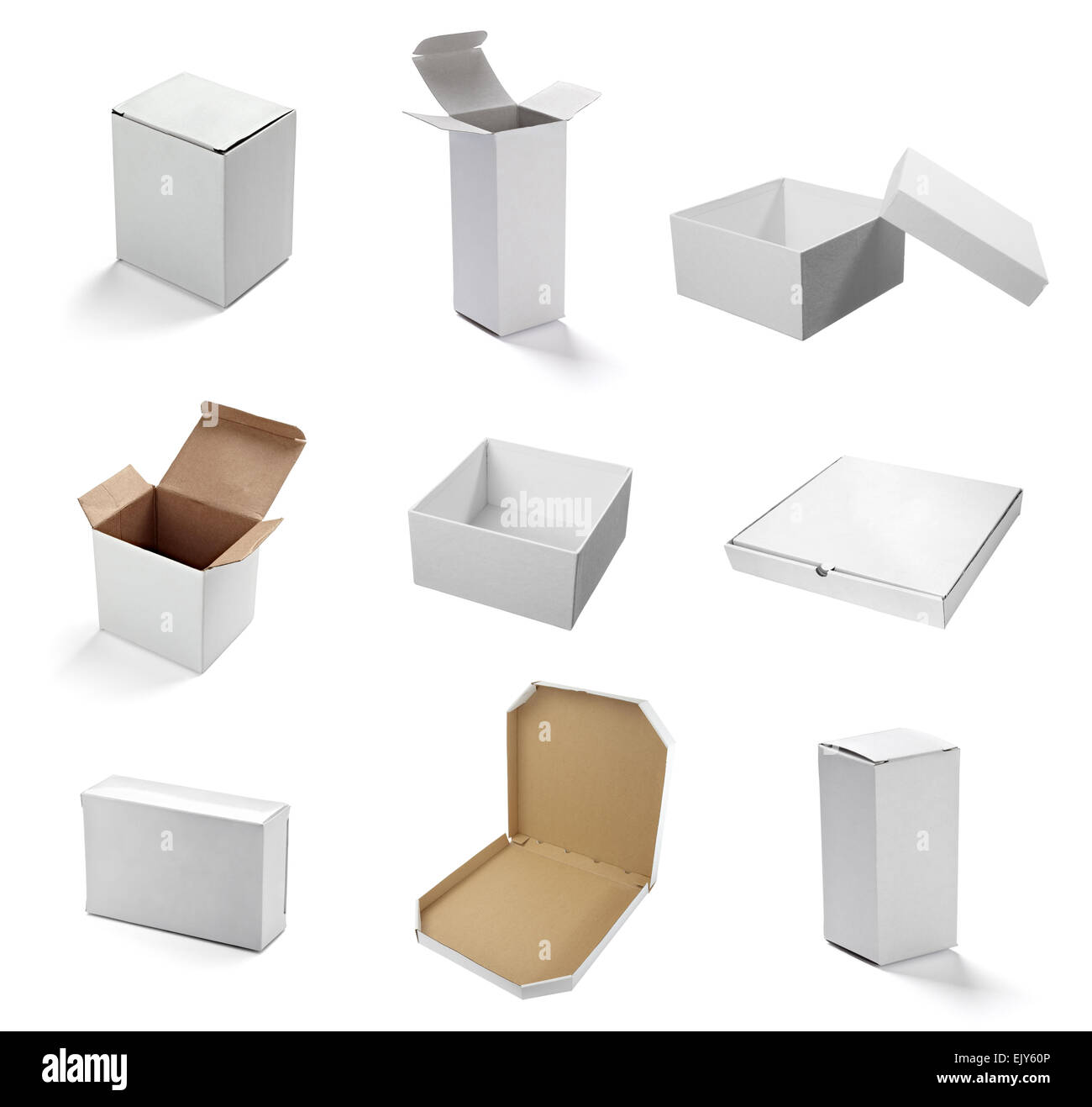 container box template Stock Photo - Alamy