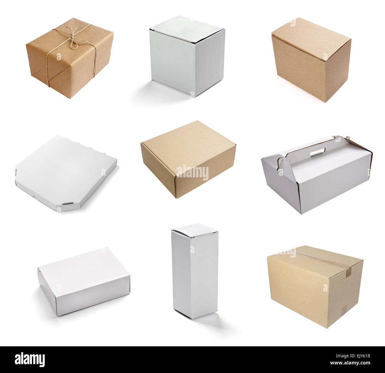container box template Stock Photo - Alamy