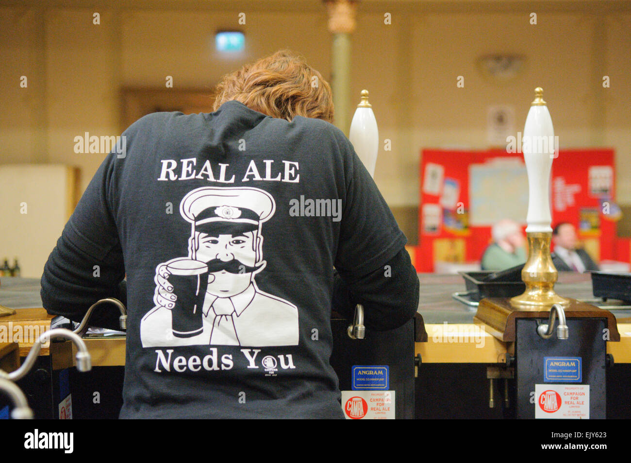 Real ale needs you hi-res stock photography and images - Alamy