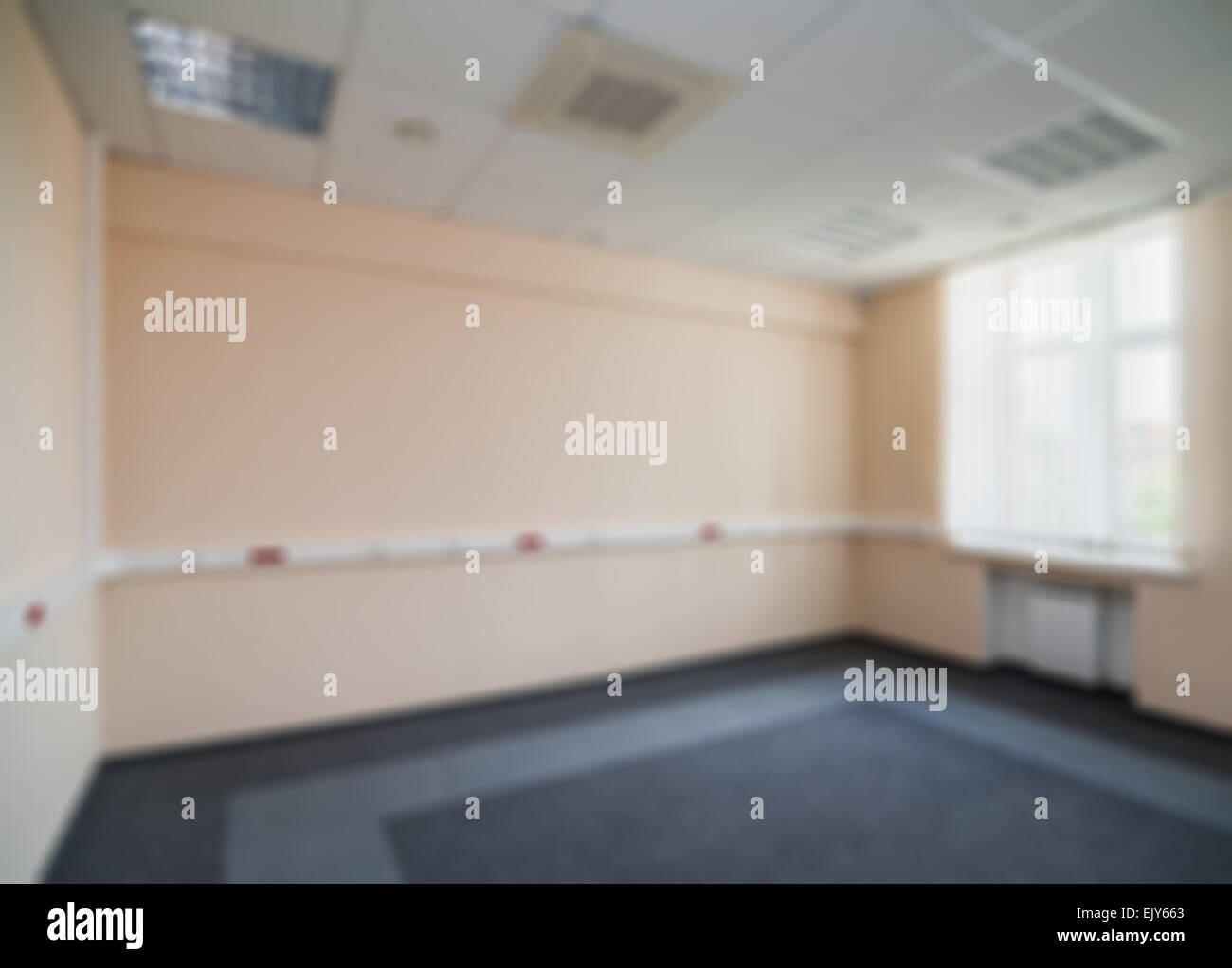 Common generic office building interior blur background Stock Photo - Alamy