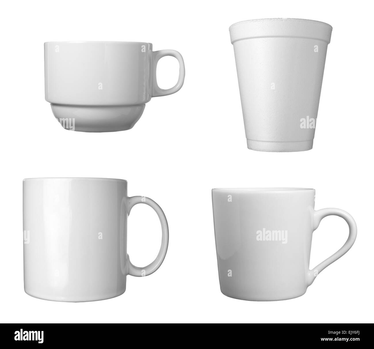 white coffee cup mug Stock Photo - Alamy