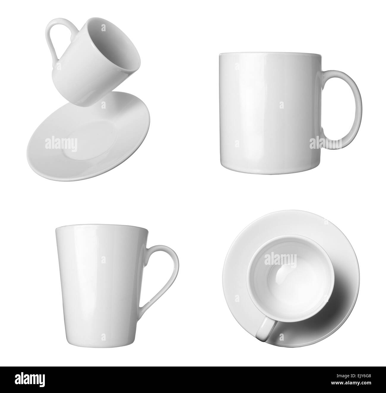 white coffee cup mug Stock Photo - Alamy