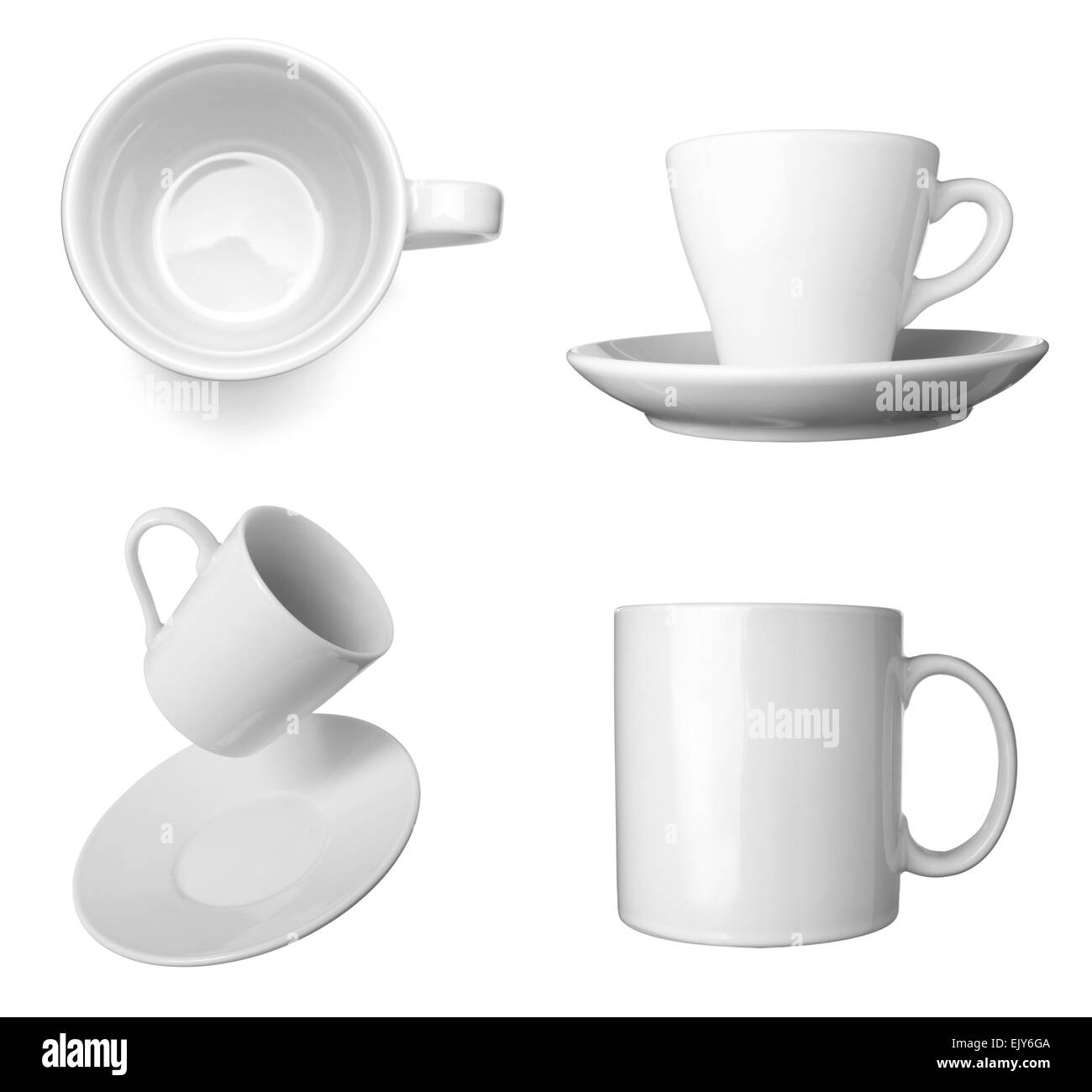 white coffee cup mug Stock Photo - Alamy