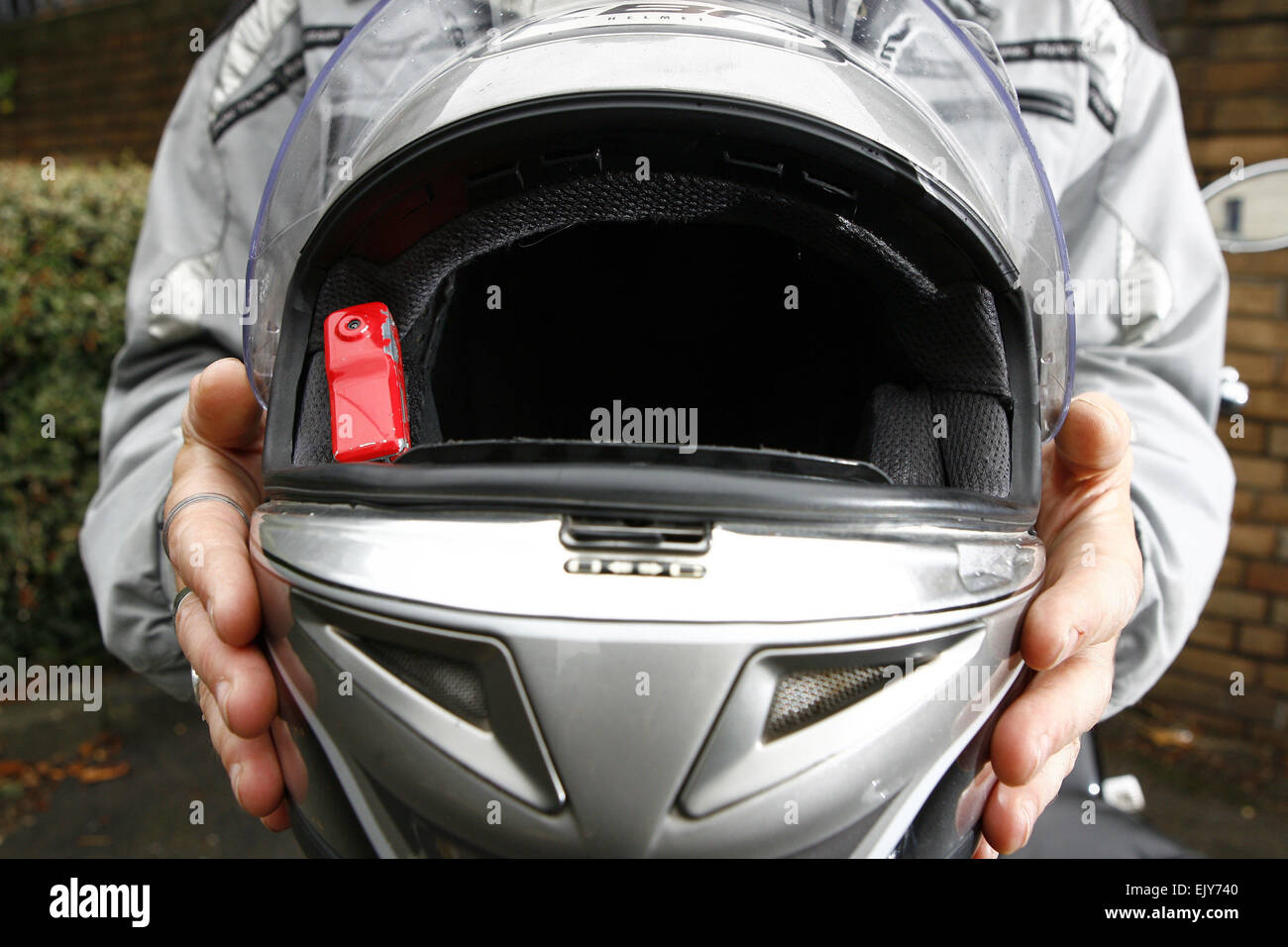 Motor helmet hi-res stock photography and images - Alamy