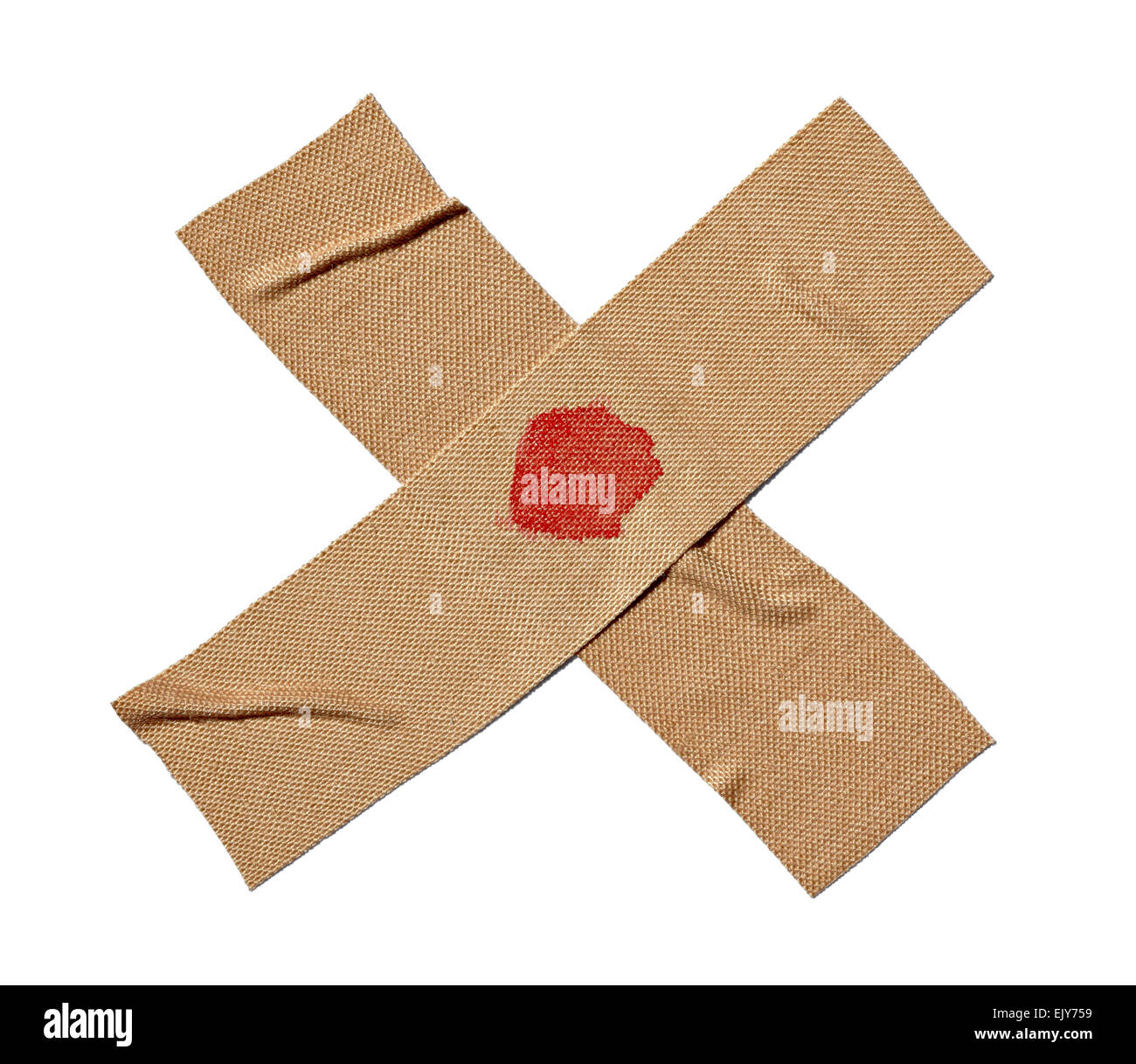 close up of a bandage on white background with clipping path Stock ...