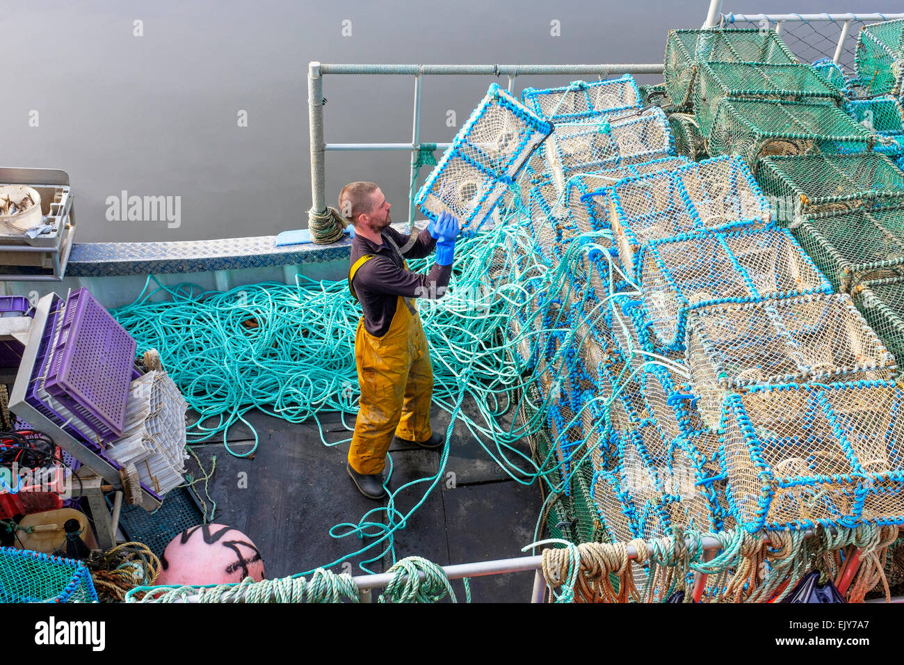 Fishing equipment before loading hi-res stock photography and images ...