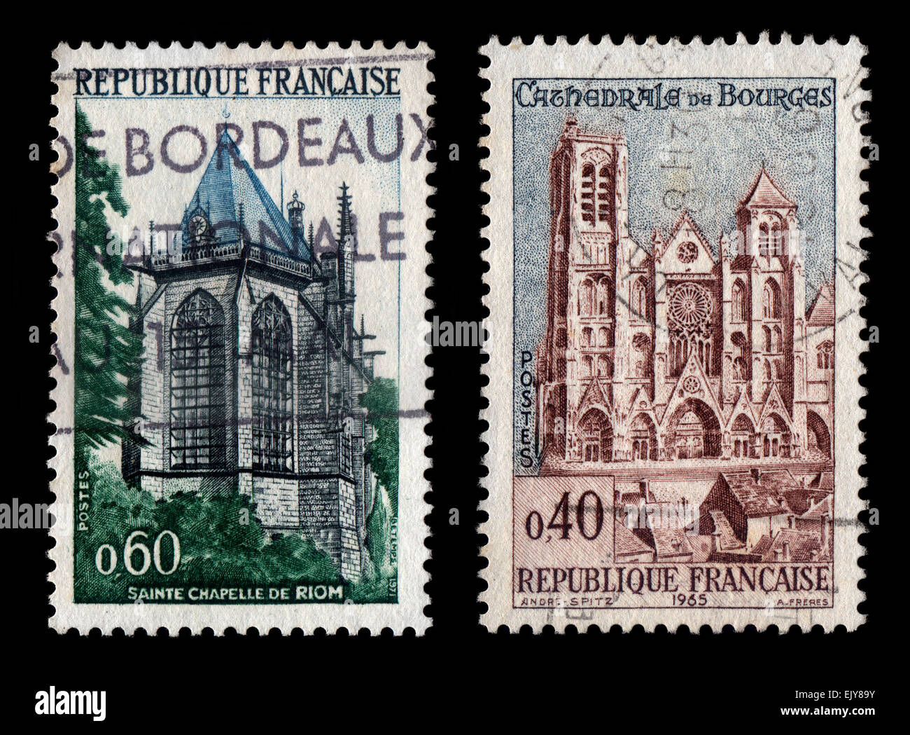 Postage stamp france hi-res stock photography and images - Alamy