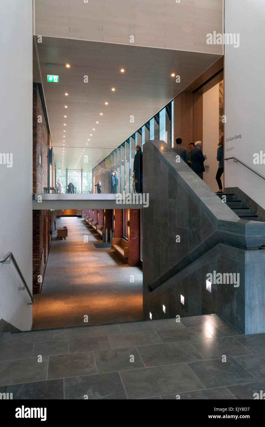 Inside the Whitworth Art Gallery, Oxford Road, Manchester, England, UK ...